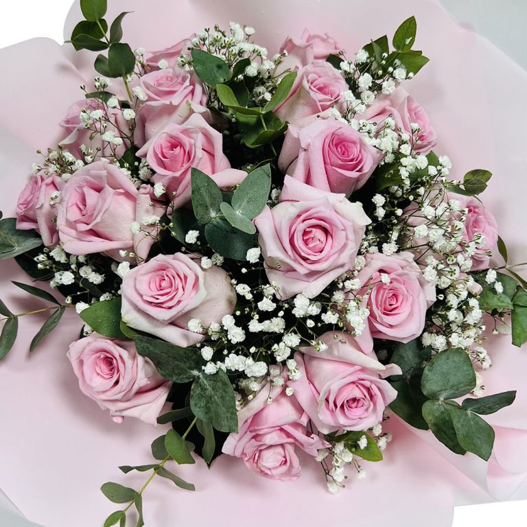 Pink Beauty Roses Bouquet | Online Flowers & Gifts Delivery in Qatar ...