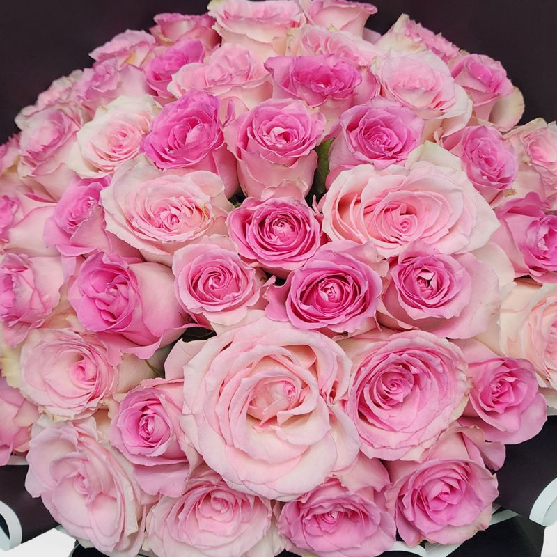 Pink Beauty Roses Bouquet | Online Flowers & Gifts Delivery in Qatar ...